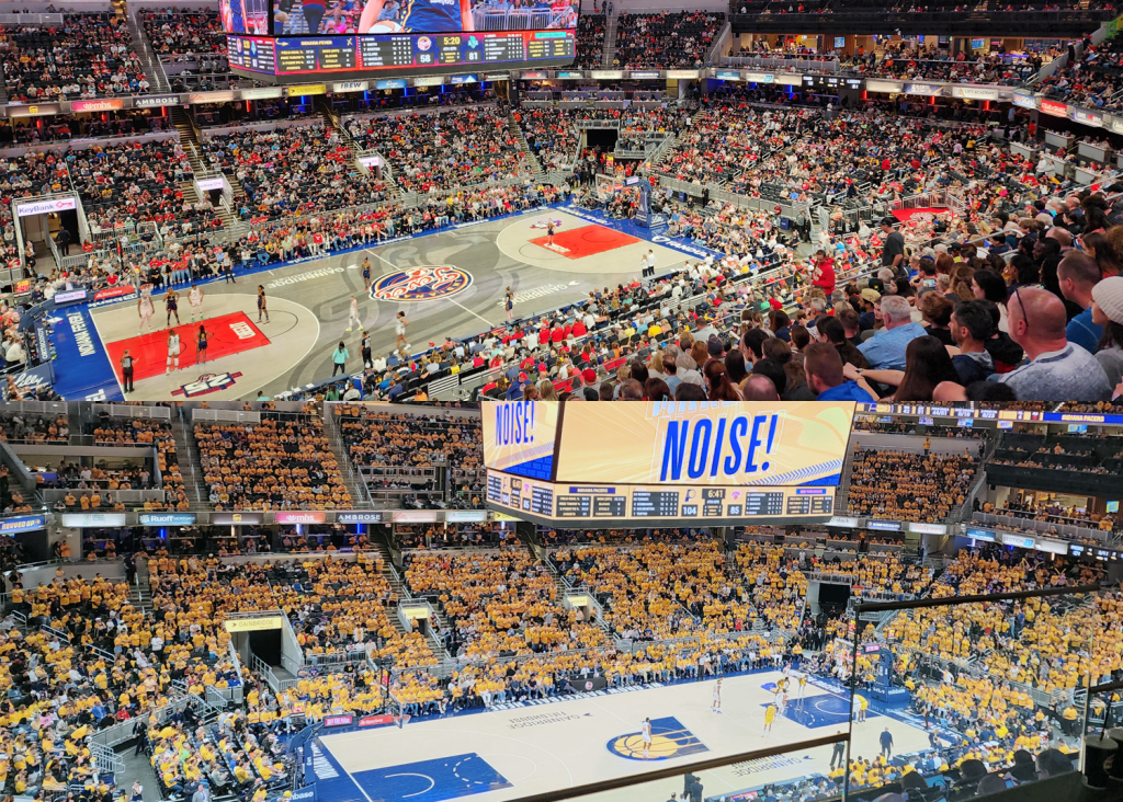 Indiana fever: How the Clark and Pacers experiences compare - Sports ...